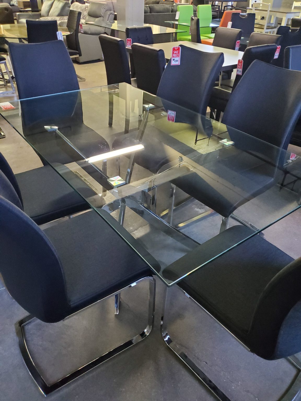 GENESIS DINING TABLE 63" Dining, Dining Tables, Furniture - TAG Warehouse