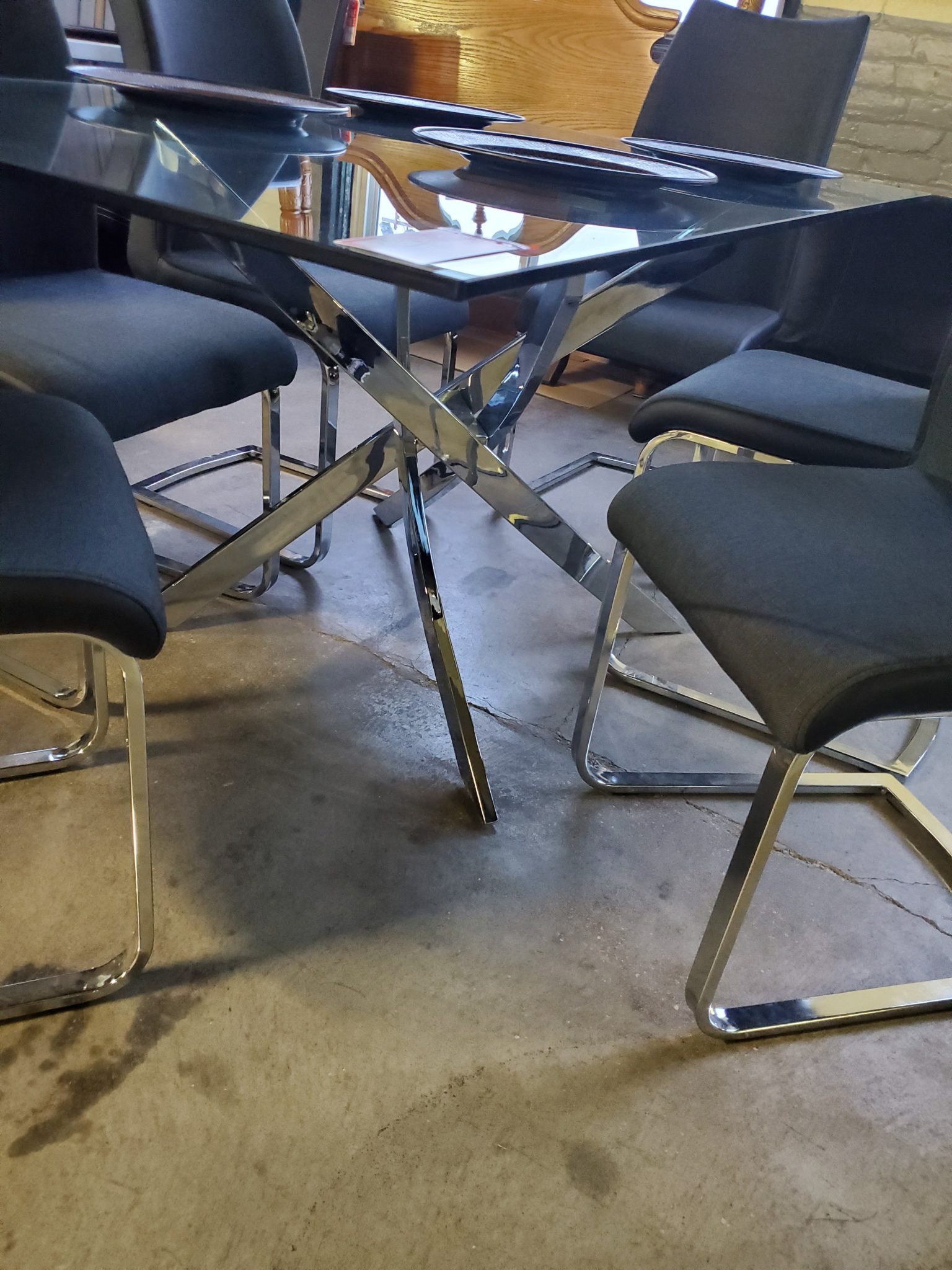 GENESIS DINING TABLE 63" Dining, Dining Tables, Furniture - TAG Warehouse
